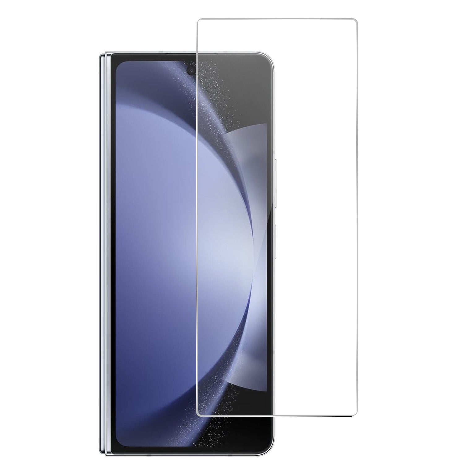 Samsung Z Fold 6 Clear Tempered Glass (Outside Glass Screen Protector ...